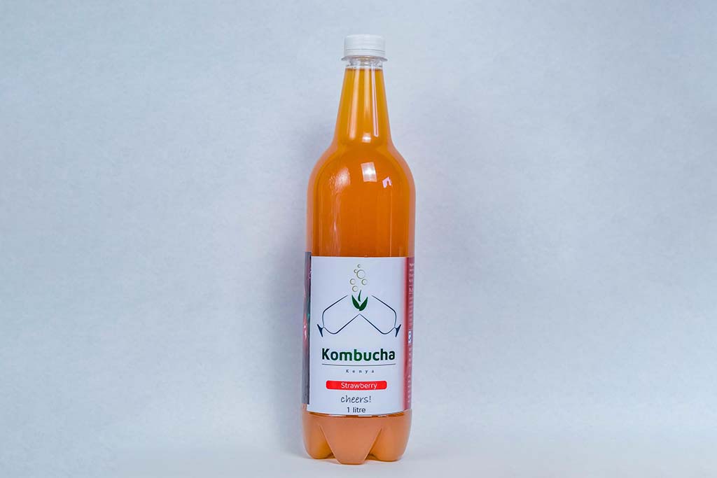 Strawberry Kombucha
